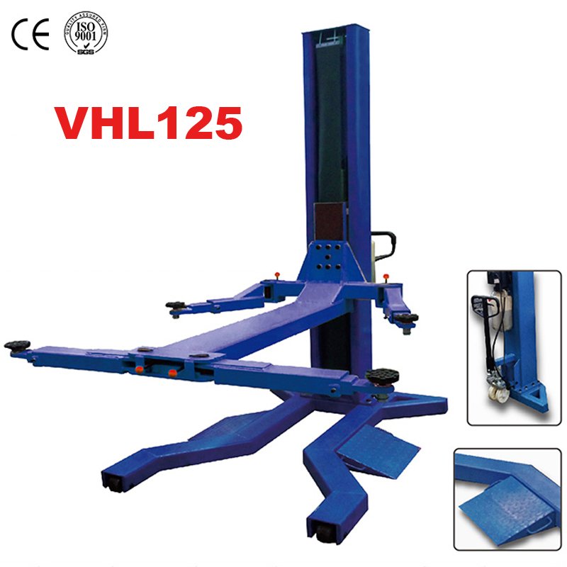 moveable single post car lift | single post vehicle lifts supply ...